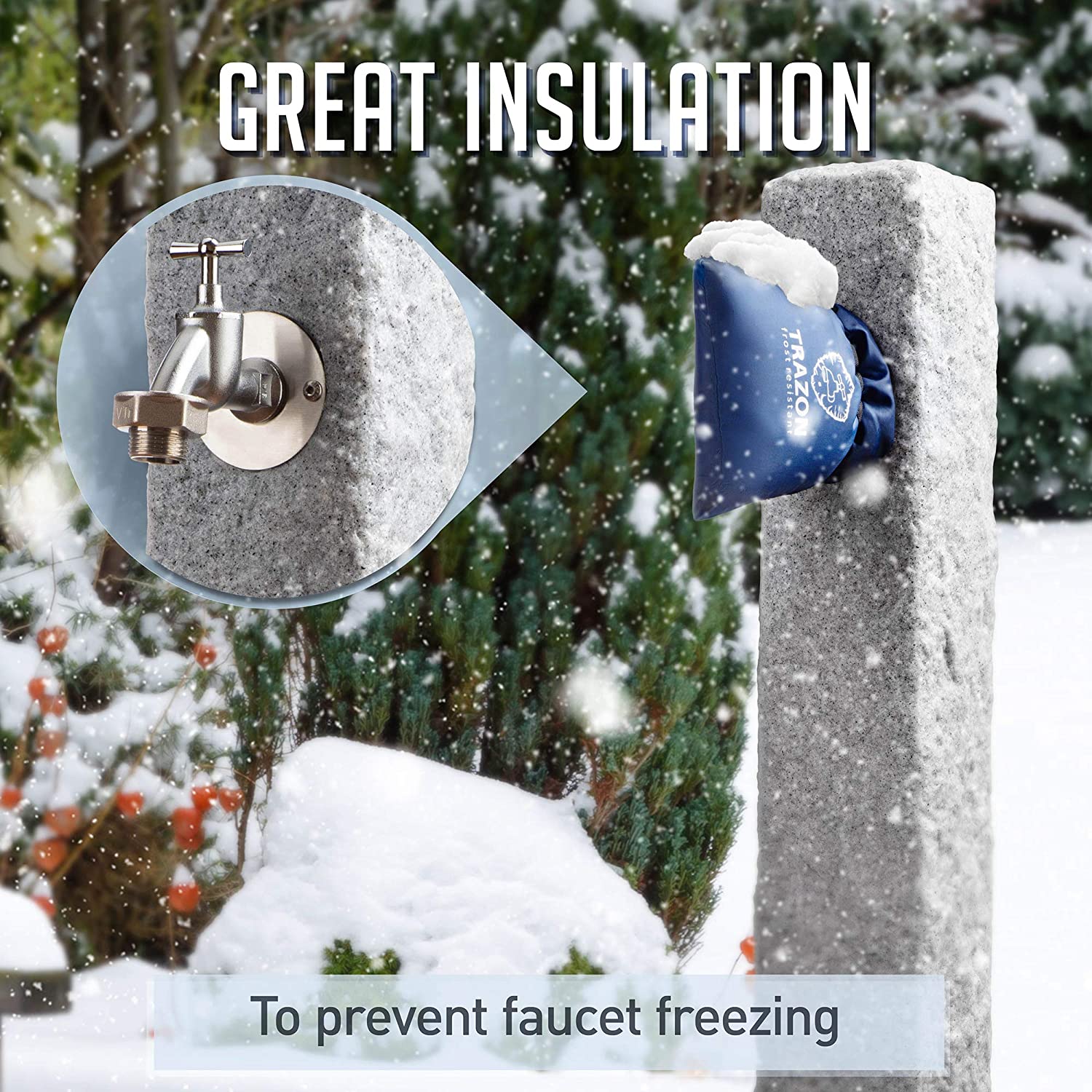 Freeze Outdoor Faucet Cap